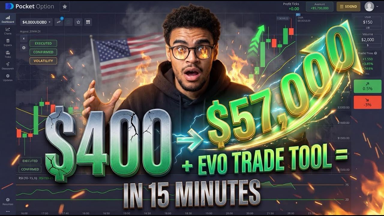 BINARY OPTIONS - MAKE $400 TO $5700 IN 15 MINUTES WITH THIS BINARY OPTIONS TRADING ROBOT