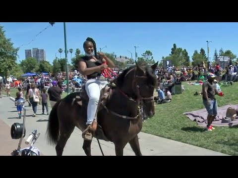Thousands Join Jubilant Juneteenth Festivities Around the Bay Area