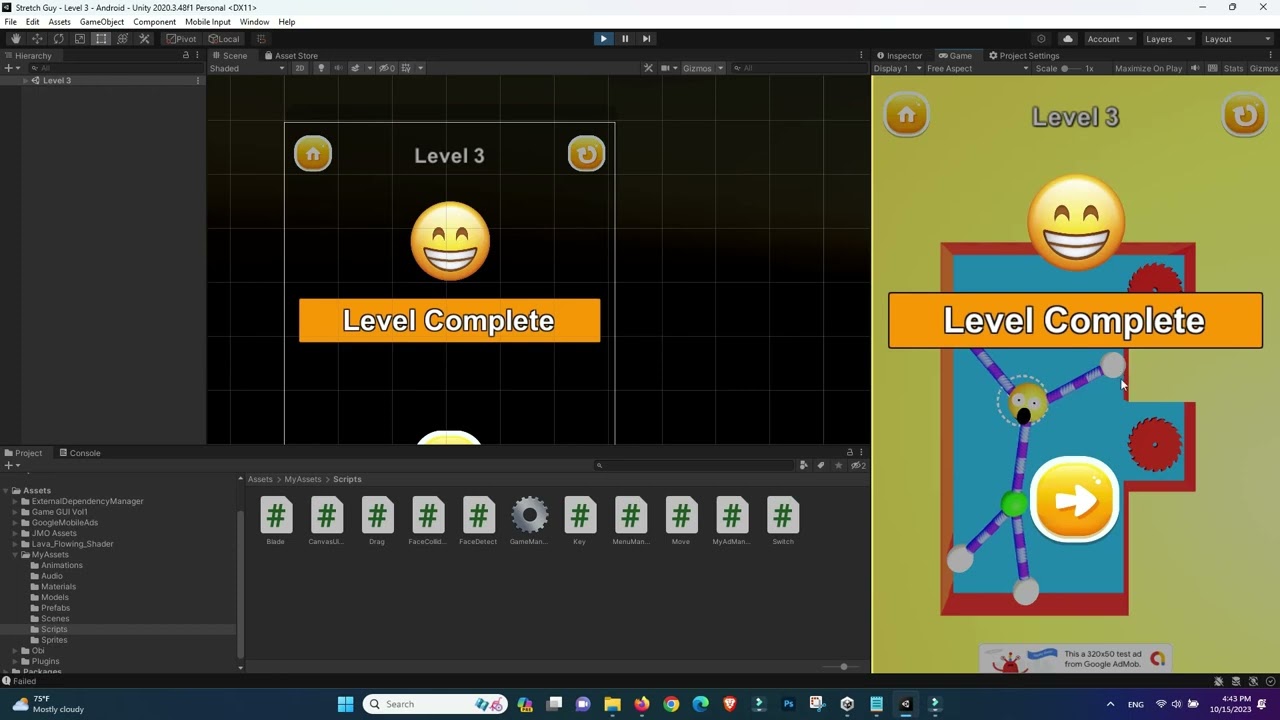 Stretch Guy Unity Source Code