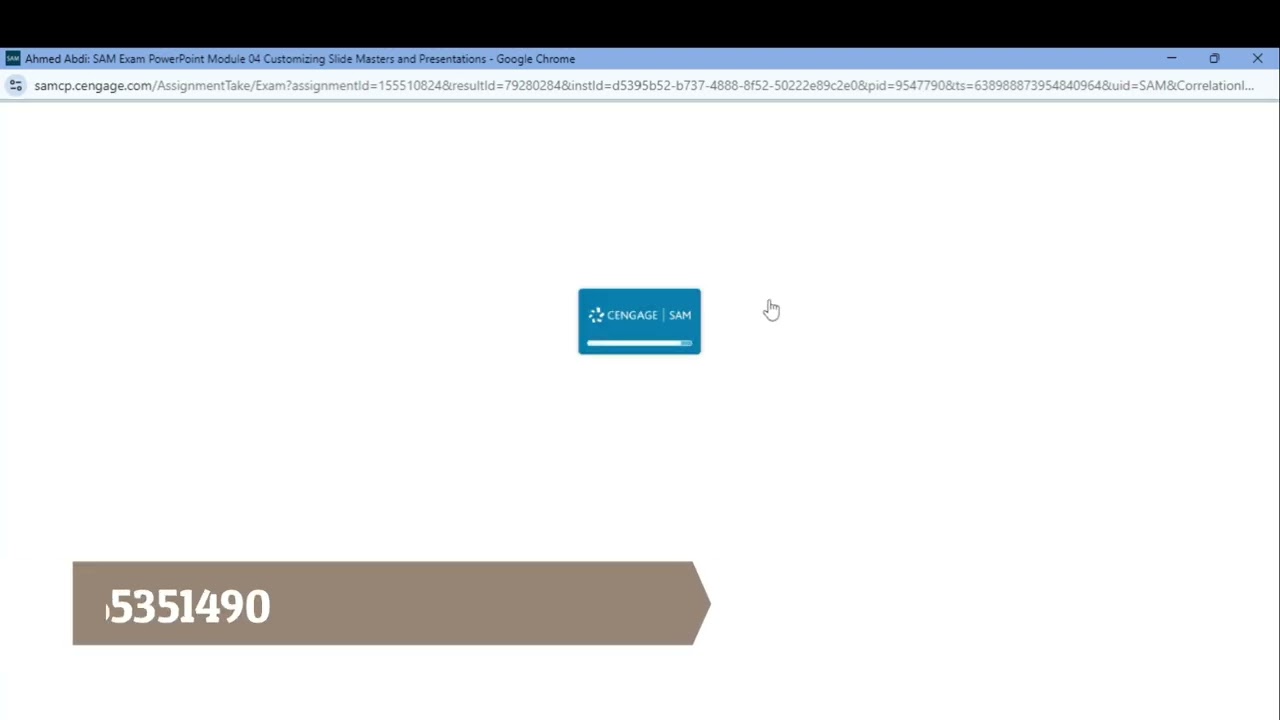 SAM Exam PowerPoint Module 04 Customizing Slide Masters and Presentations