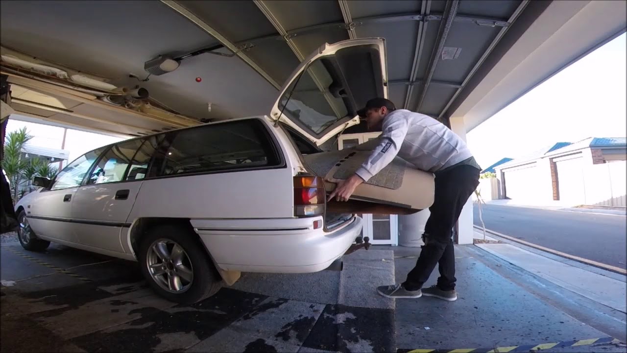 How to Repair a Sagging Roof Lining in Car -- Holden Commodore VN VP VR VS