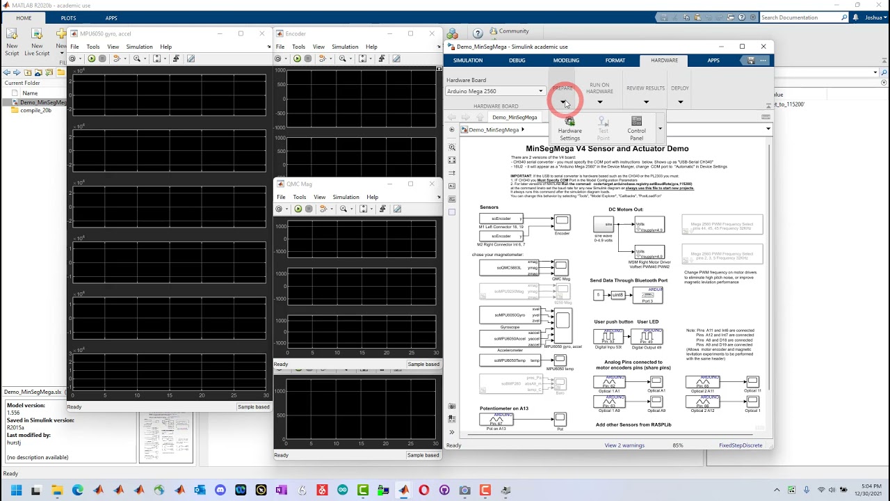 Installing Simulink Support Package and RASPLib