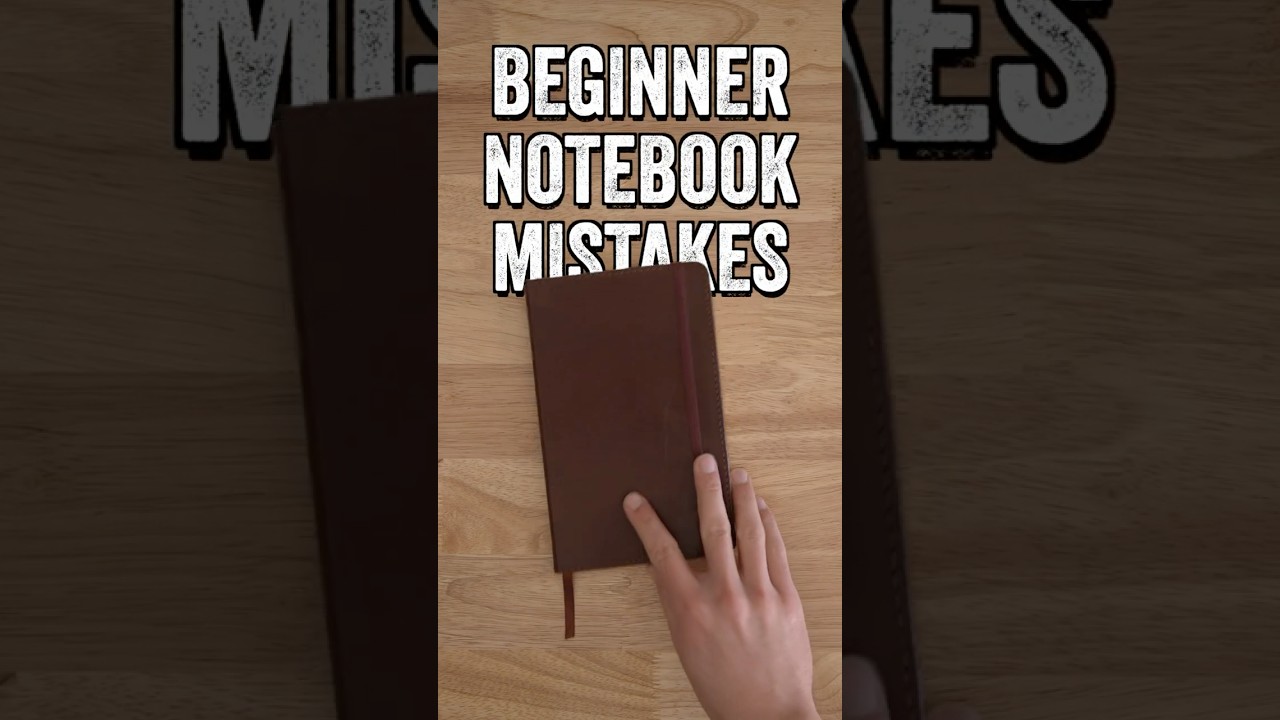 Top 5 Notebook MISTAKES