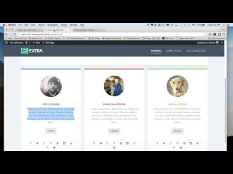 How To Build An Authors Page In Extra By Elegant Themes