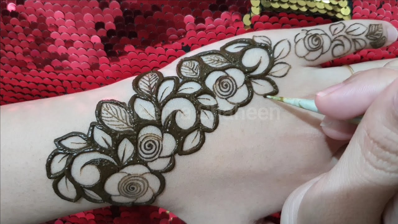 Gulf Mehendi Design 2023 - 3D Mehndi - Eid Special Arabic Mehndi Design - HENNA ART