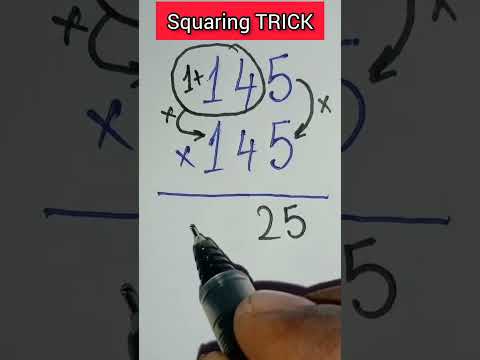 Simple TRICK to SQUARE 145|#shorts