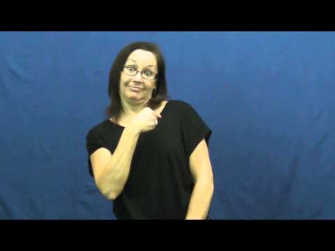 American Sign Language ASL Video Dictionary - shield