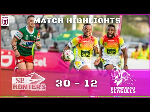 SP PNG Hunters vs Wynnum Manly Seagulls | Match Highlights | Hostplus Cup 2025