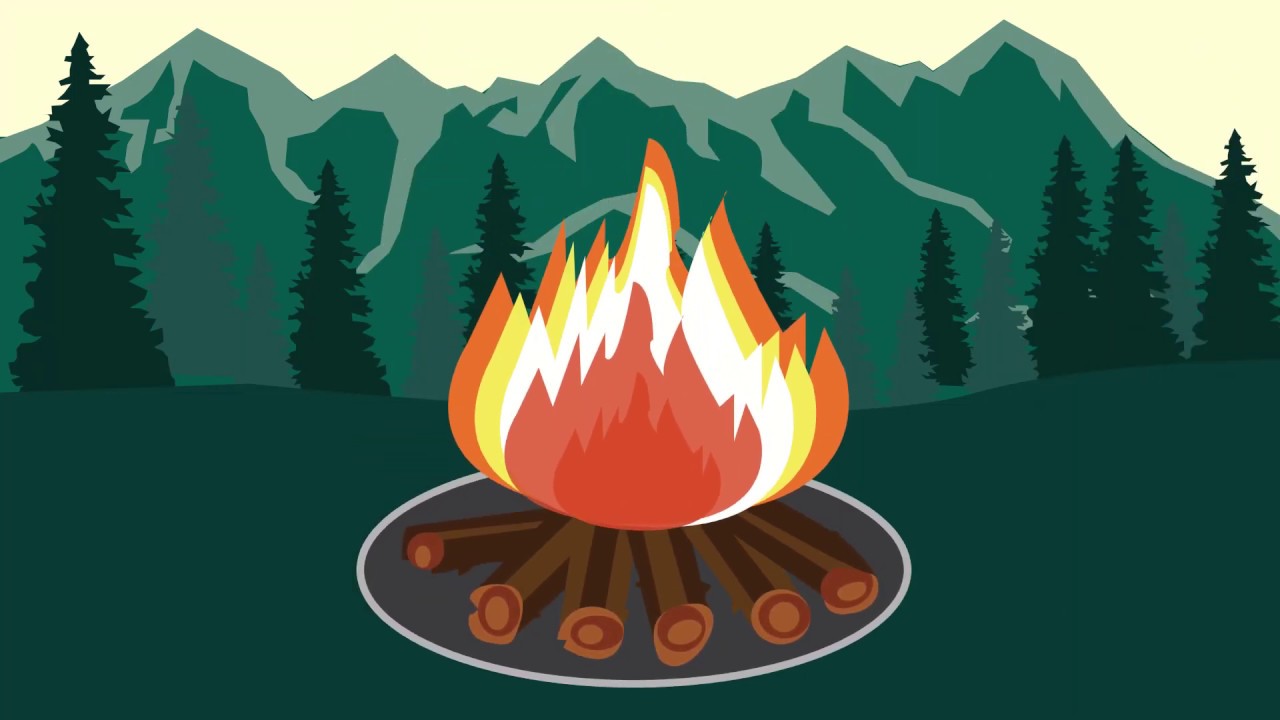 Smokey Bear Campfire Safety Steps
