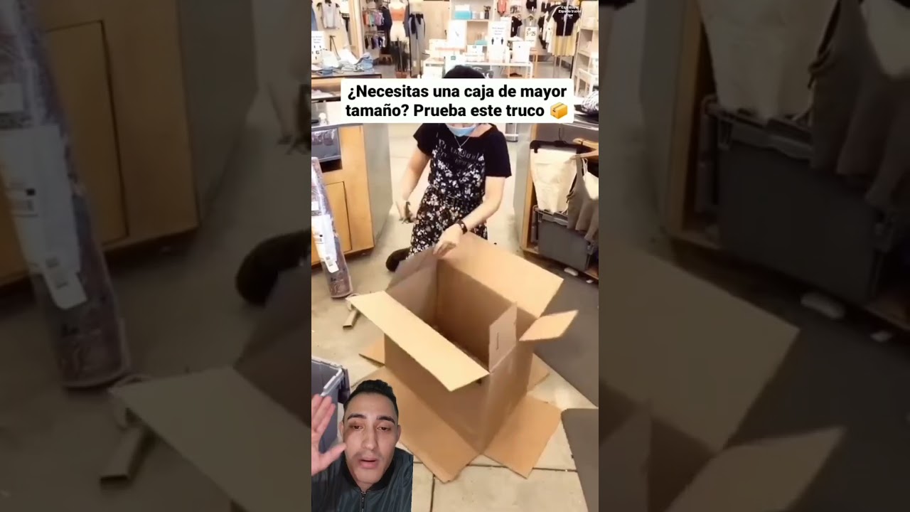 How to make boxes bigger so everything fits? #tips #boxes #makebig #viral