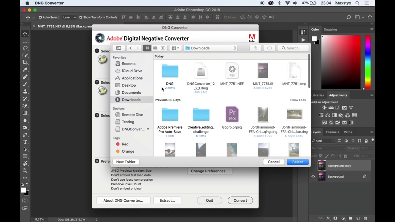 How to CONVERT a RAW file to Adobe DNG ?!? (Bahasa Indonesia)