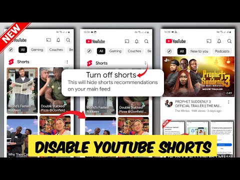 How to turn off YouTube shorts 2025 | How to Disable Shorts on YouTube