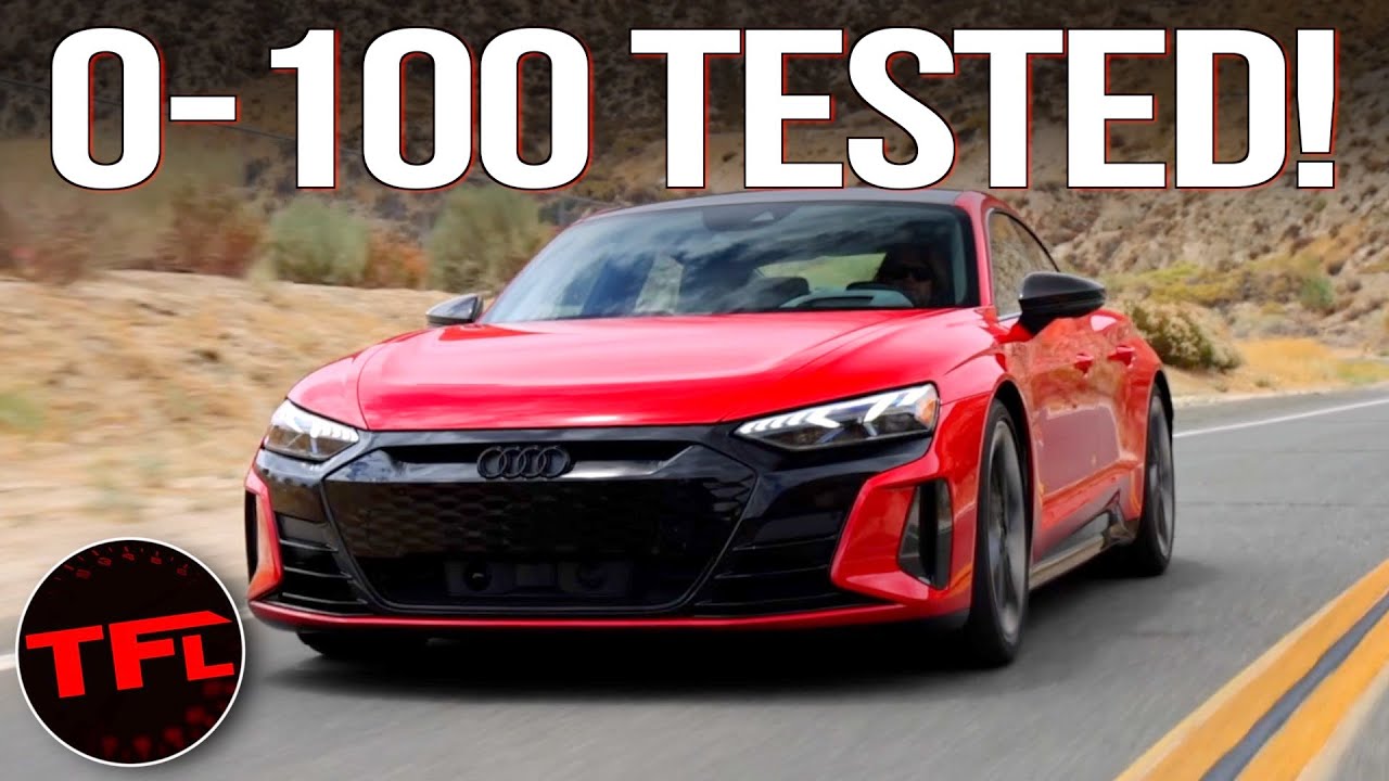 The New 2022 Audi RS E-Tron GT Is So Quick From 0 To 100 MPH, It Gives You Tunnel Vision!