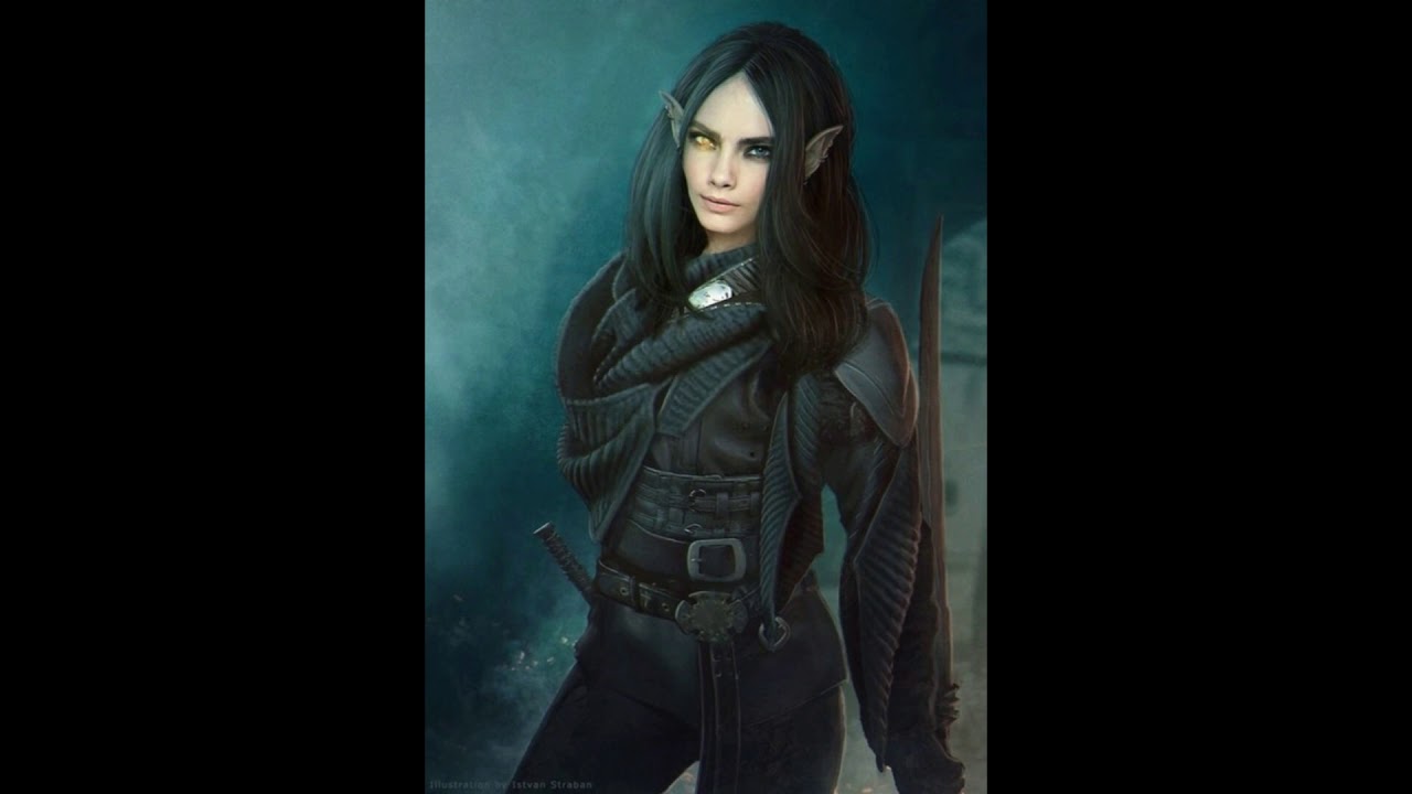 Smyga, half elf rogue