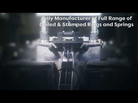 Rotor Clip standard or custom retaining rings, wave springs, and hose clamps.