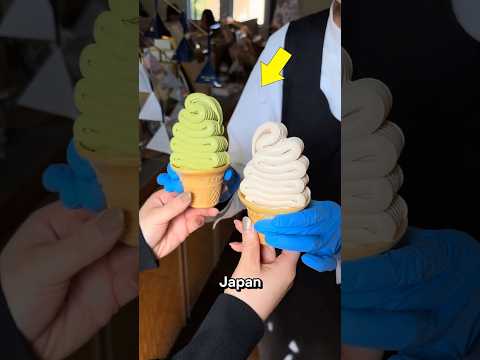 3D Ice Cream Exists in Japan 🇯🇵🤍 #japan #livinginjapan #japanese #japanthings #fyp #shorts