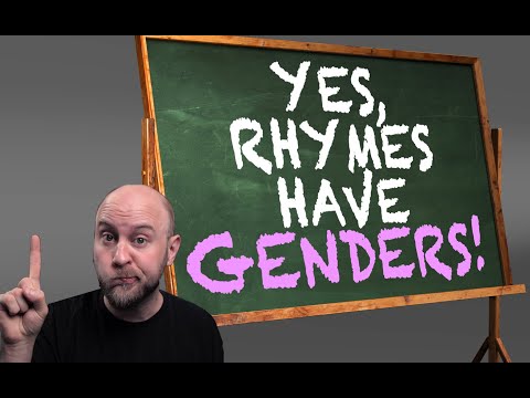 Lyrics 101: "Masculine" VS "Feminine" Rhymes - Brentalfloss
