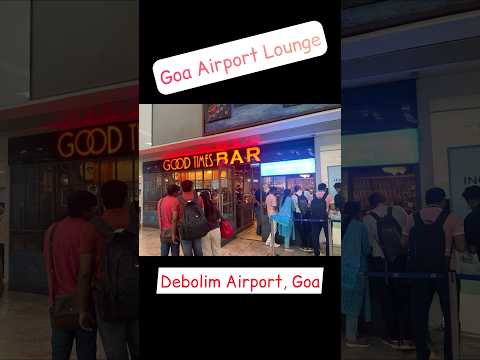 Airport Lounge with Credit Cards at Goa Airport at Dabolim #spendwisely