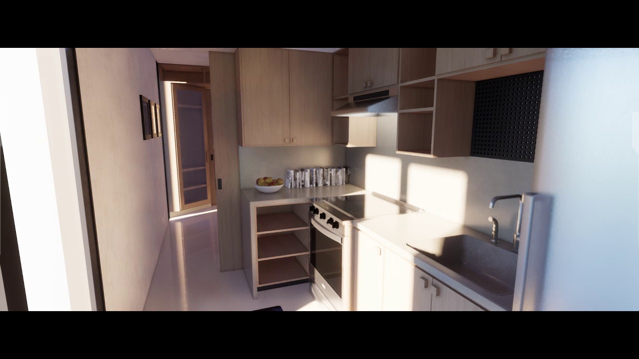 Stackhouse Container 1BR Unit Flythrough