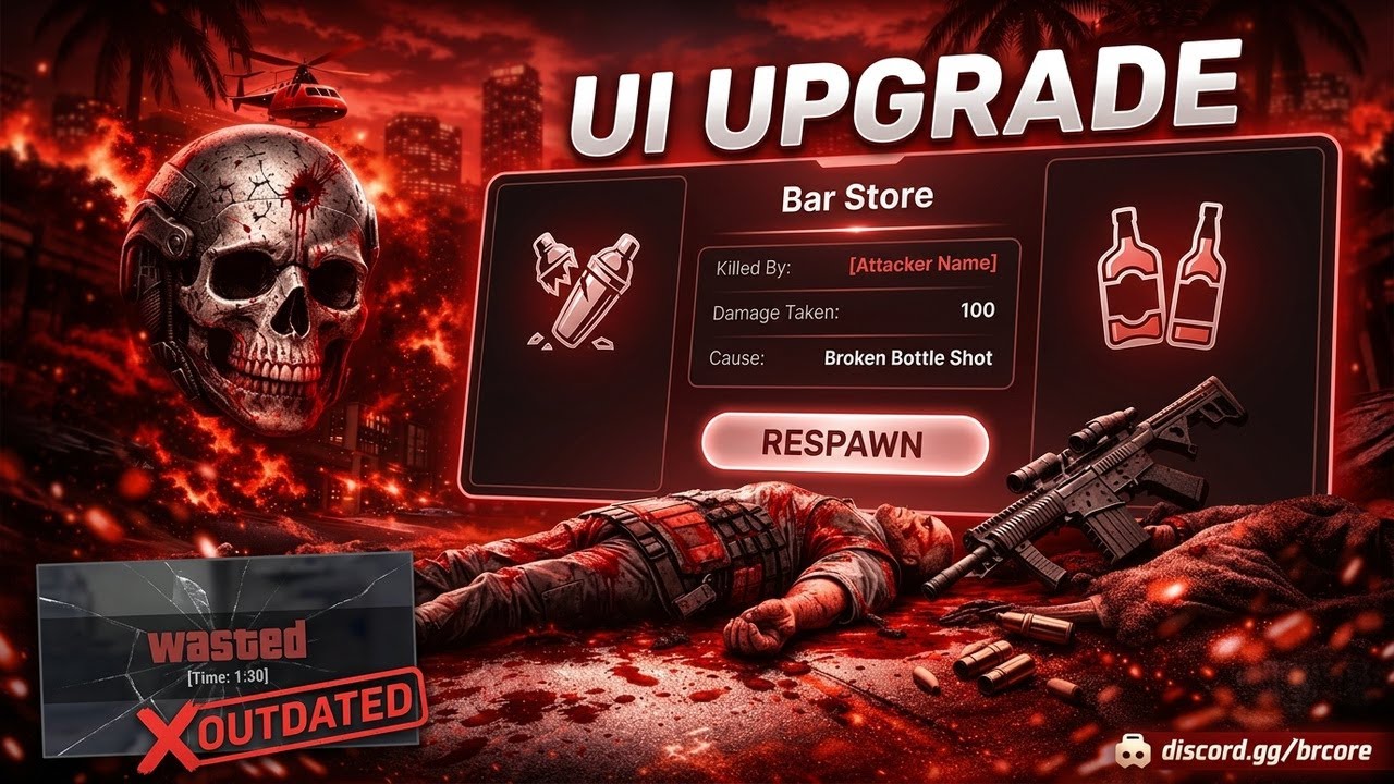 Death Screen System QBCore - Smooth Performance & Clean Design