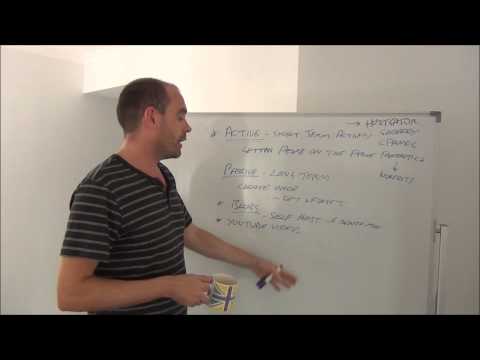 Active vs Passive Marketing In Your Home Based Business - Common Mistakes You Must Avoid