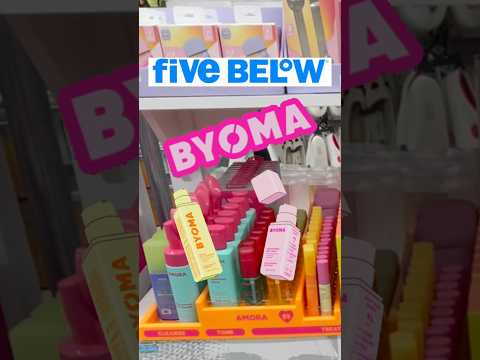 BYOMA dupes at FIVE BELOW! #byoma #skincare #beauty