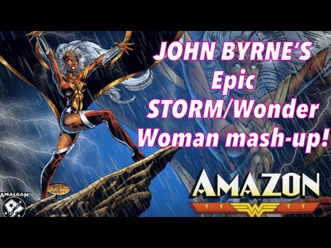 AMAZON! Amazing Storm/Wonder Woman Mash-up by John Byrne & Terry Austin