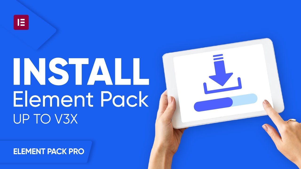 How to Install Element Pack Plugin Up To V3X