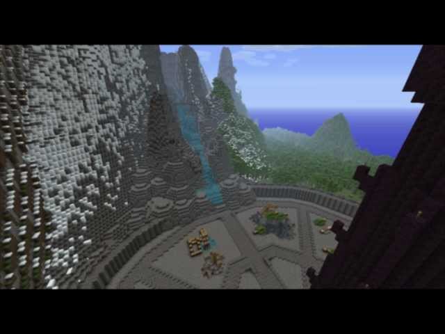Isengard - Lord of the Rings - Middle Earth Minecraft Map