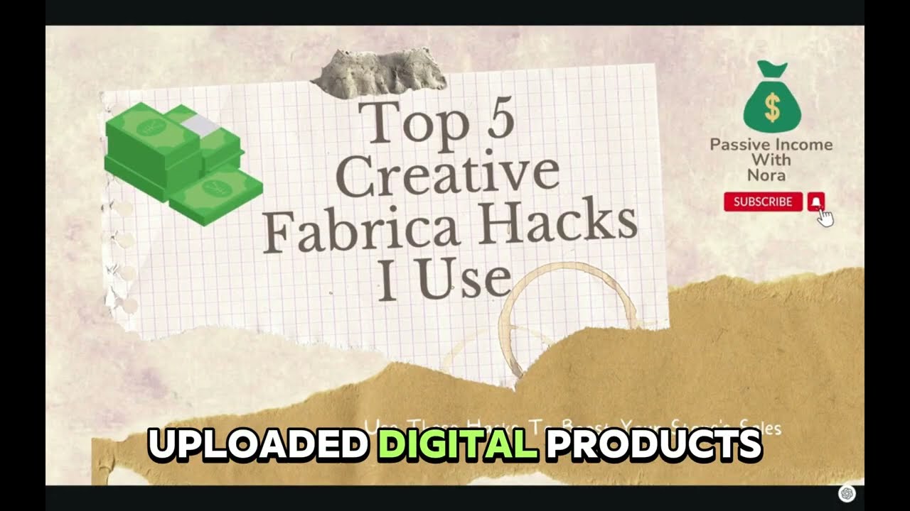 My Strategy To Make Money On Creative Fabrica