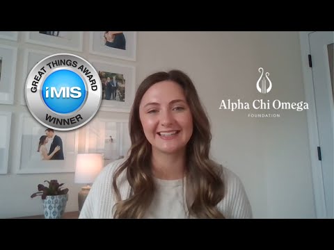 Alpha Chi Omega Foundation | iMIS Client Success