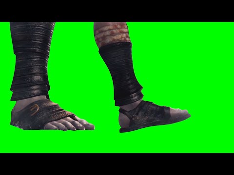 Kratos Falling Meme Greenscreen Template Extended + Improvements