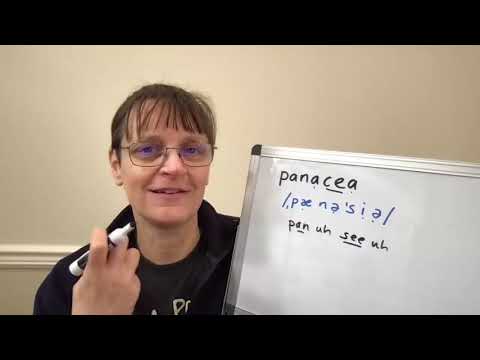 How to Pronounce Panacea