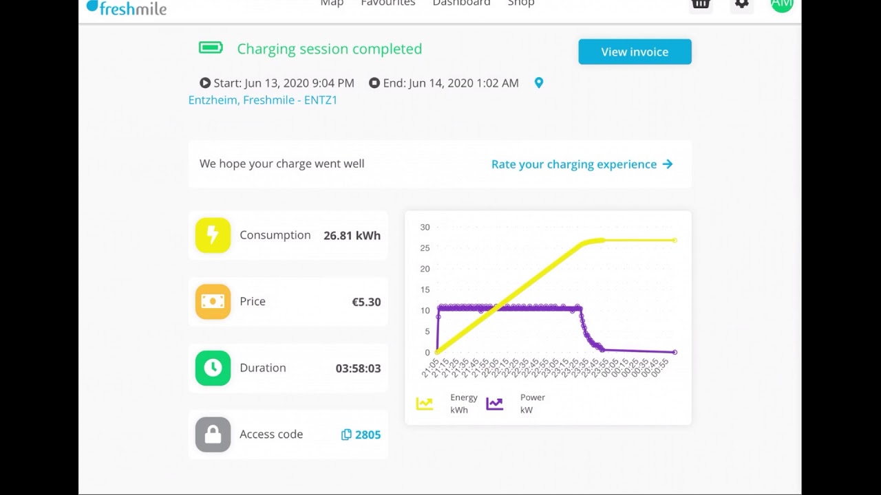 Tutorial Freshmile Charge
