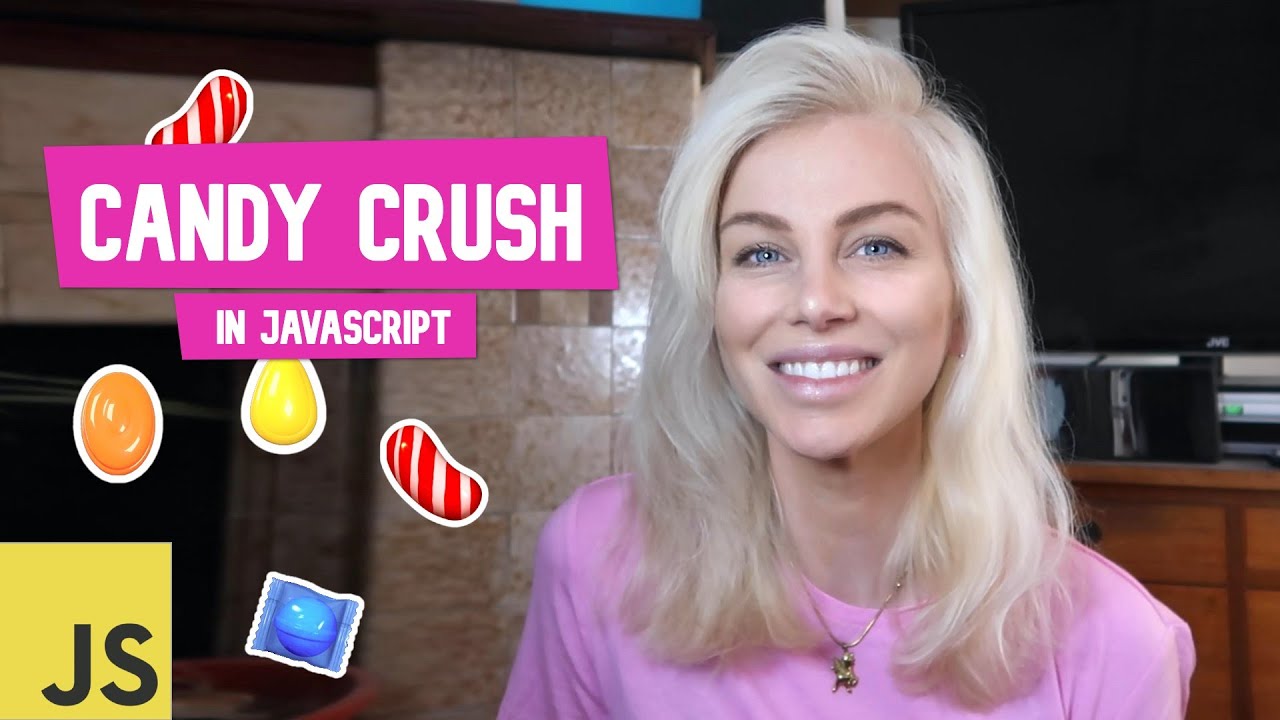 Build your own CANDY CRUSH using JavaScript, HTML and CSS | Ania Kubow