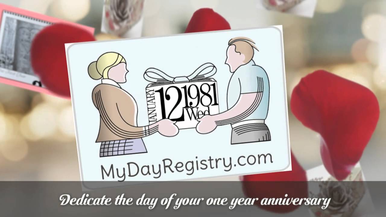 One Year Anniversary Gift Ideas For Him