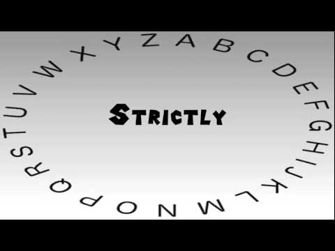 How to Say or Pronounce Strictly
