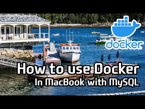 How to install docker on mac and setup MySQL on it