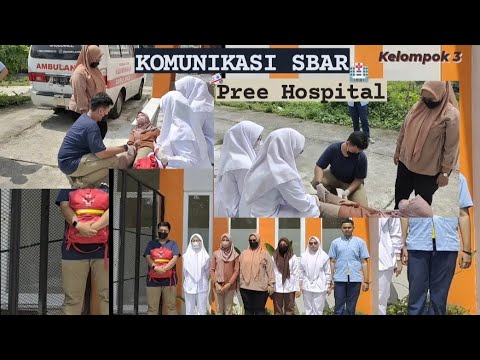 KOMUNIKASI SBAR SETTING PREE HOSPITAL
