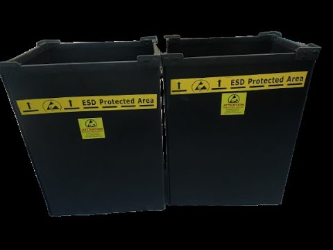 ESD Packing And Storage Products - Esd Anti Static Dust Bin ...