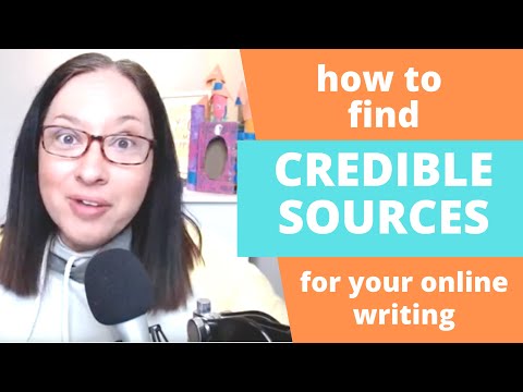 FREELANCE WRITING TIP: How to Find Credible Sources for Online Writing