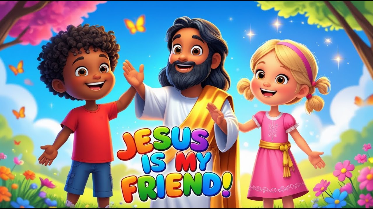 🎵 Jesus Is My Best Friend! | Fun Bible Song for Kids About God’s Love & Joy ✨