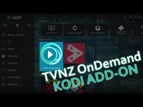 TVNZ OnDemand New Zealand KODI Add-on