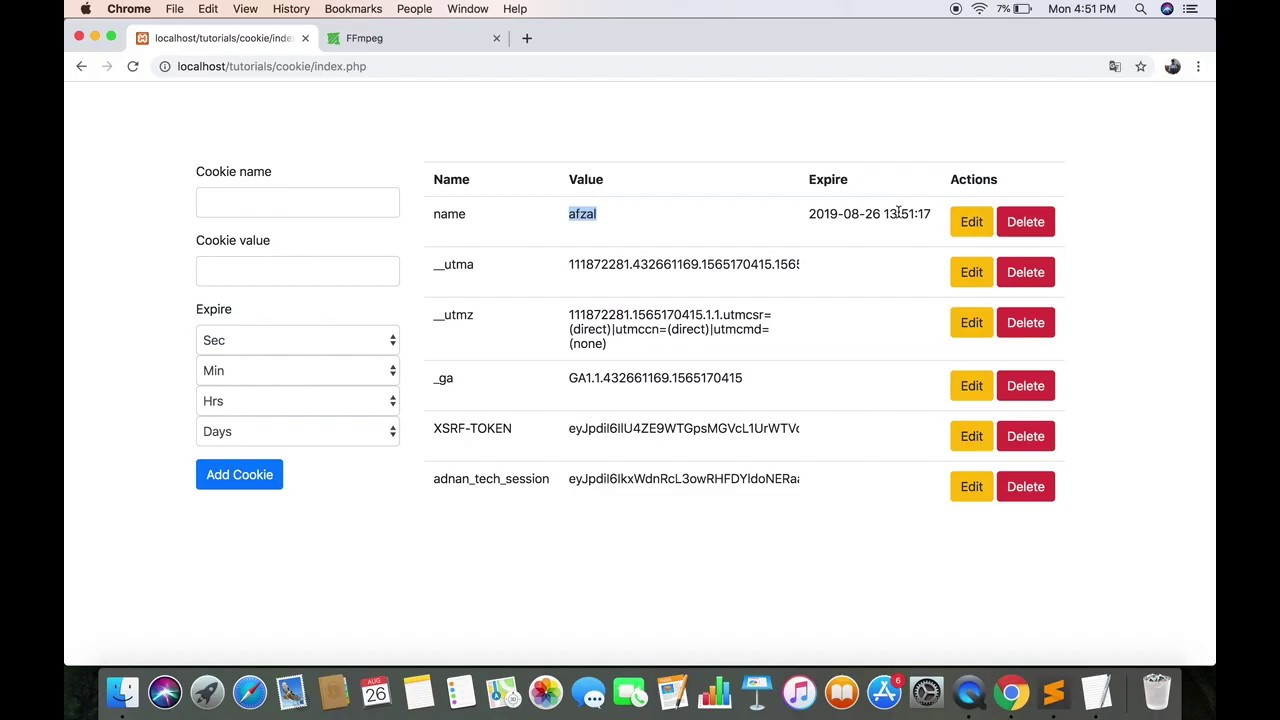 A Comprehensive guide to cookies -  PHP