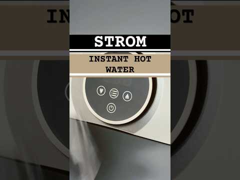 The STROM instantaneous hot water heater unboxing