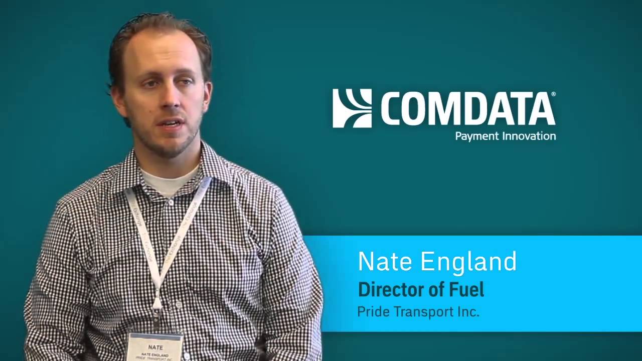 Comdata | Customer Testimonial - Nate England, Director of Fuel at Pride Transport Inc.