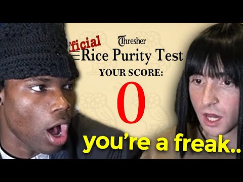I Made Gus Take A Rice Purity Test..