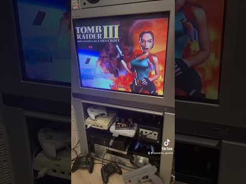 Tomb Raider III on PlayStation 1! #shorts