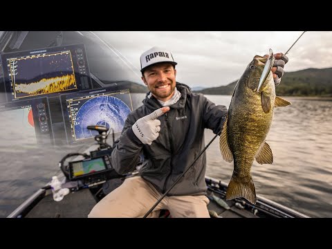 How Palaniuk Uses MEGA Live & 360 Imaging for Smallmouth Bass | Jerkbait Fishing