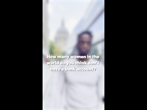 How many women don’t have a bank account?